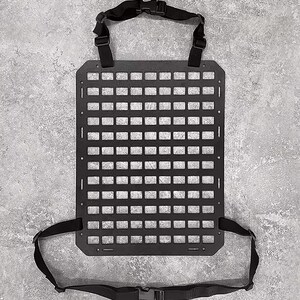 Durable MOLLE/PALS Panel Gear Organizer With Adjustable Straps - Etsy