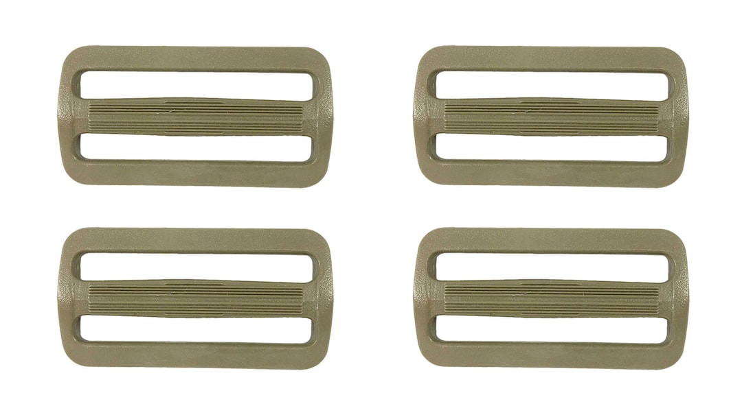 4 X ITW Nexus Triglide Buckle Coyote Tan Plastic Ghillietex IRR 50mm ...