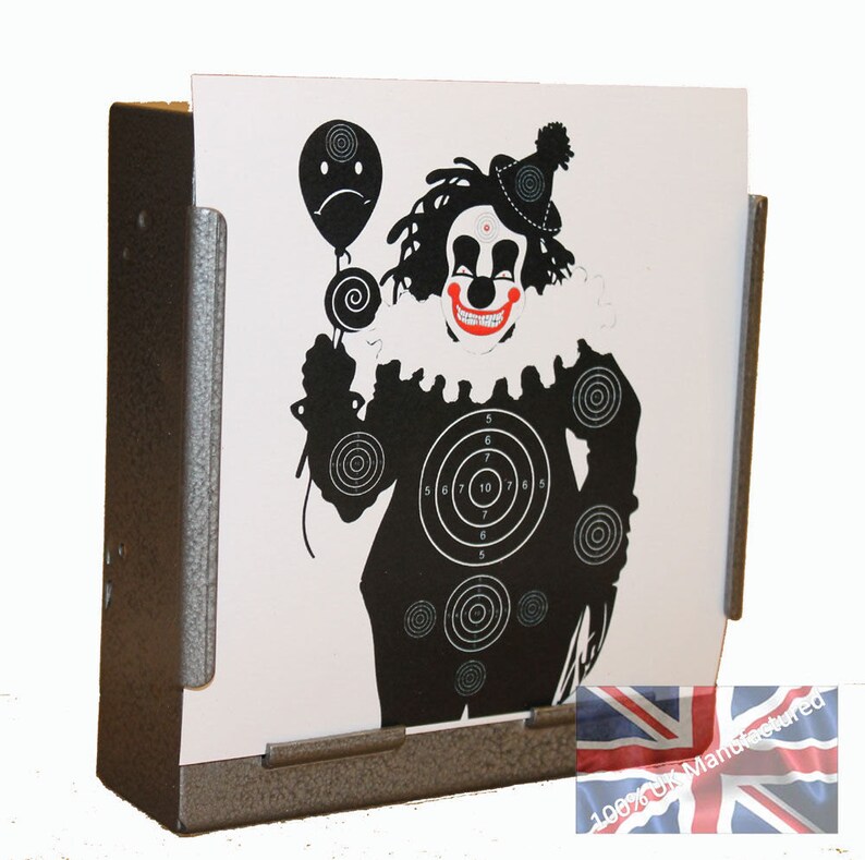 100 X Air Rifle Evil Clown Target Design on Card 14 X 14cm - Etsy