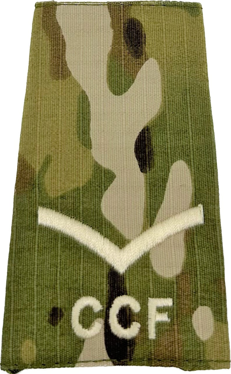 All Ranks Ivory on Multicam / MTP CCF Rank Slide Combined - Etsy