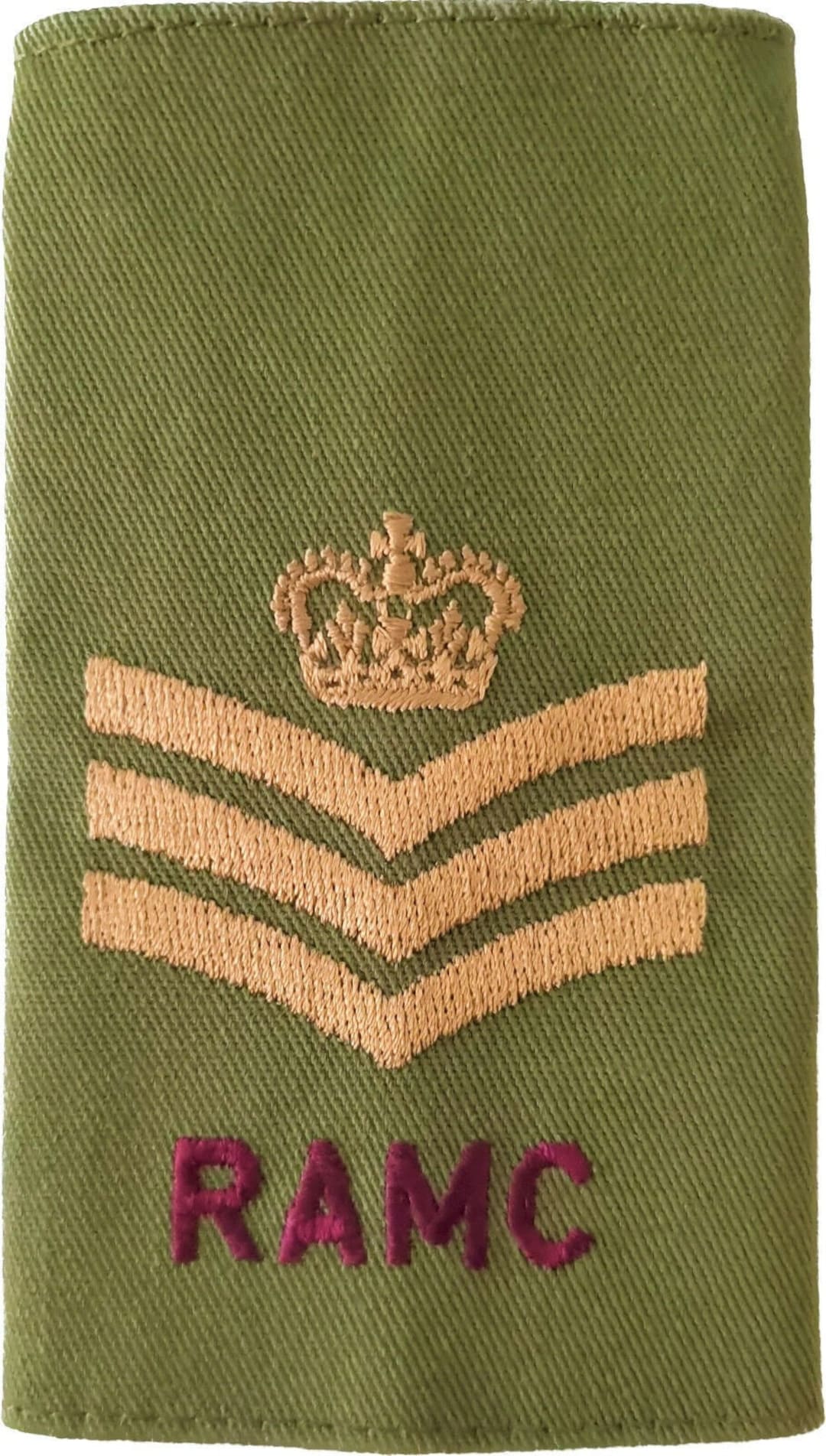 Royal Army Medical Corps RAMC Olive Green Colour Sergeant/staff ...