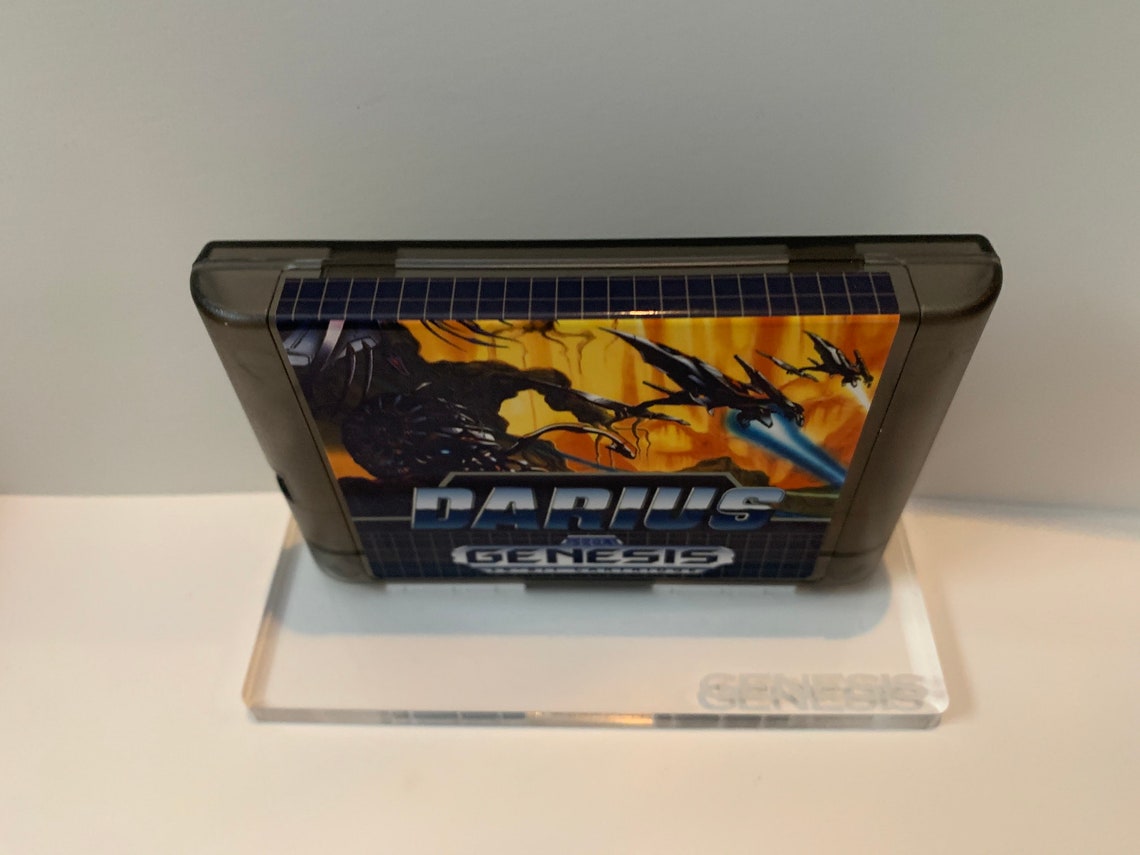 Darius Arcade 2019 Homebrew Repro Sega Genesis Video Game - Etsy
