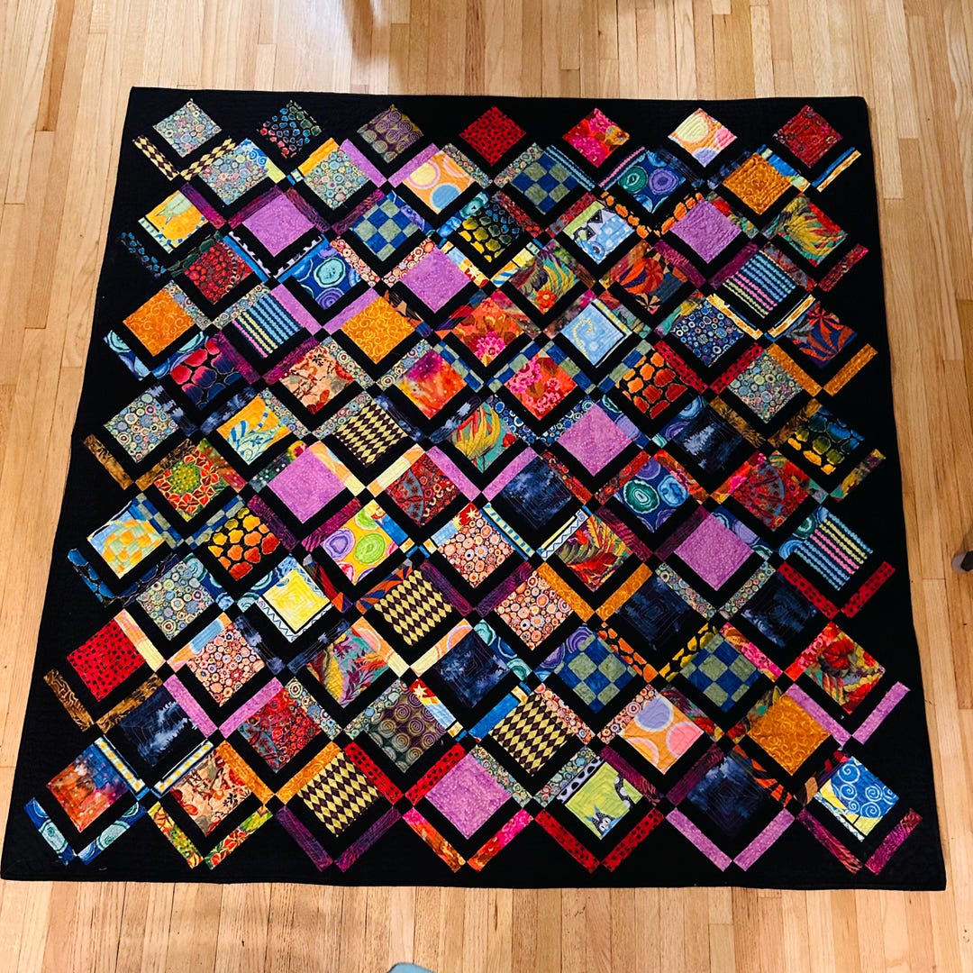 Shadow Box Quilt Pattern: Modern 3D Beginner Design (PDF Pattern) - Etsy