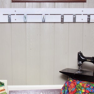 36" Quilting Ruler Rack: Wall Mounted Sewing Room Organizer - Etsy
