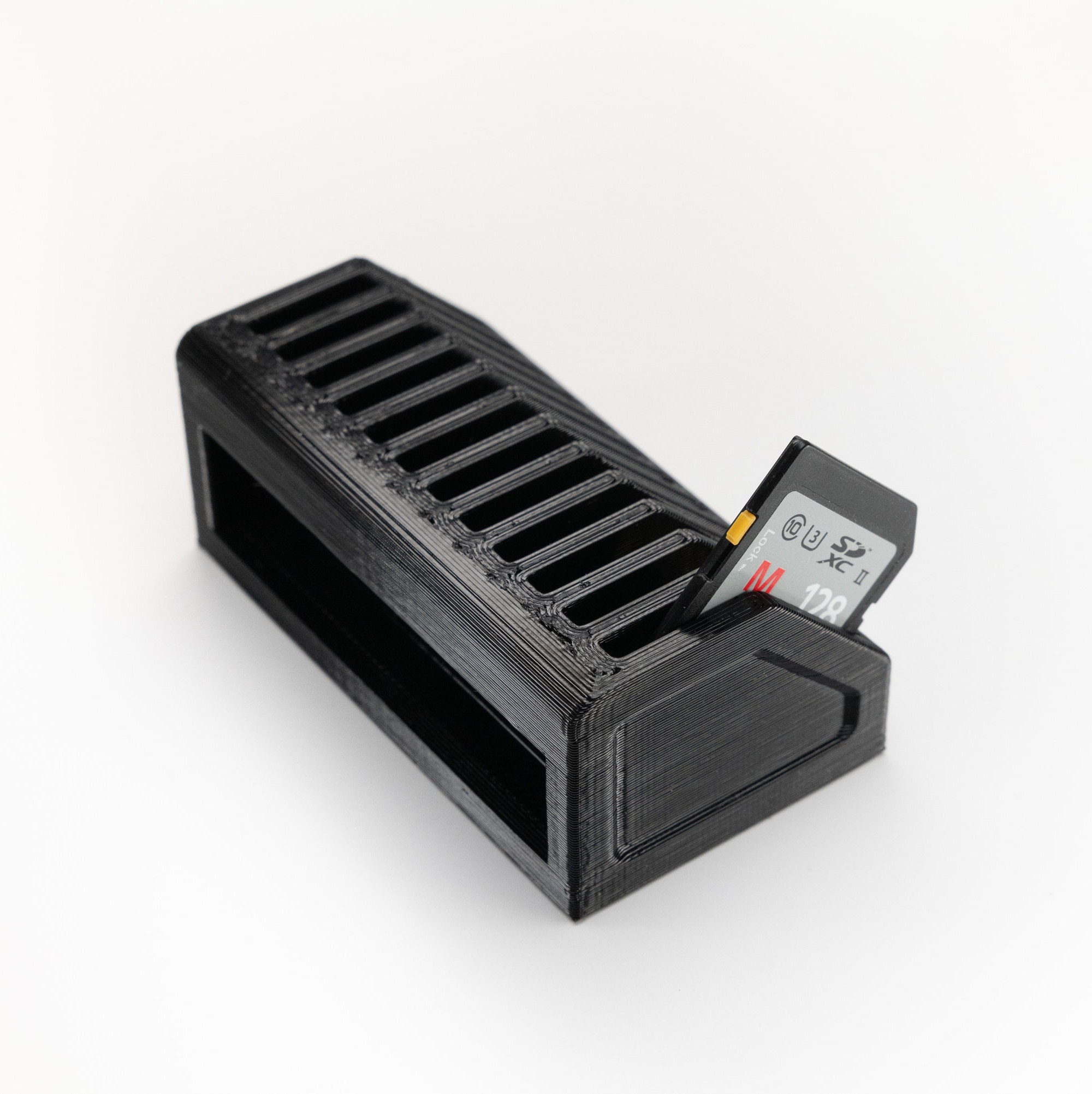 3d Printed Desktop 12 SD Card Organizer - Etsy