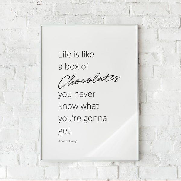 Life is Like a Box - Etsy