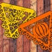 2 SVG Papel Picado Cutting Files Templates Thanksgiving Decor Cricut ...