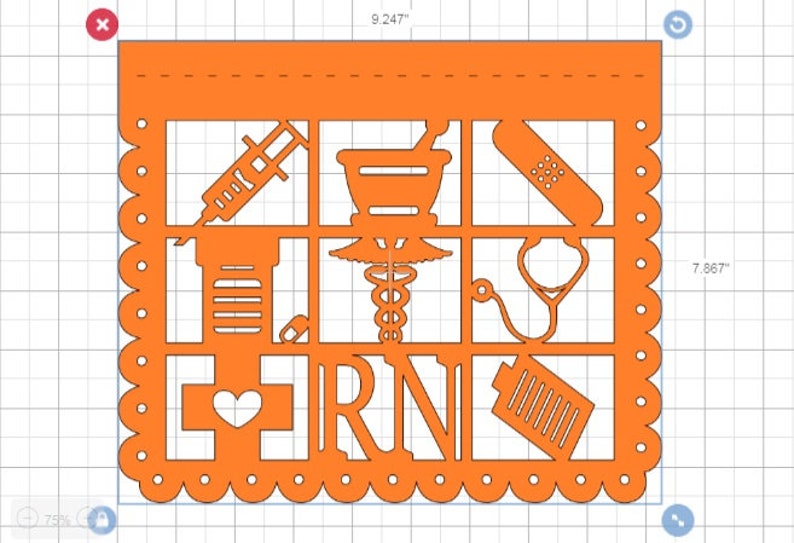 SVG Laser Cut Files Cricut International Nurses Day Papel - Etsy