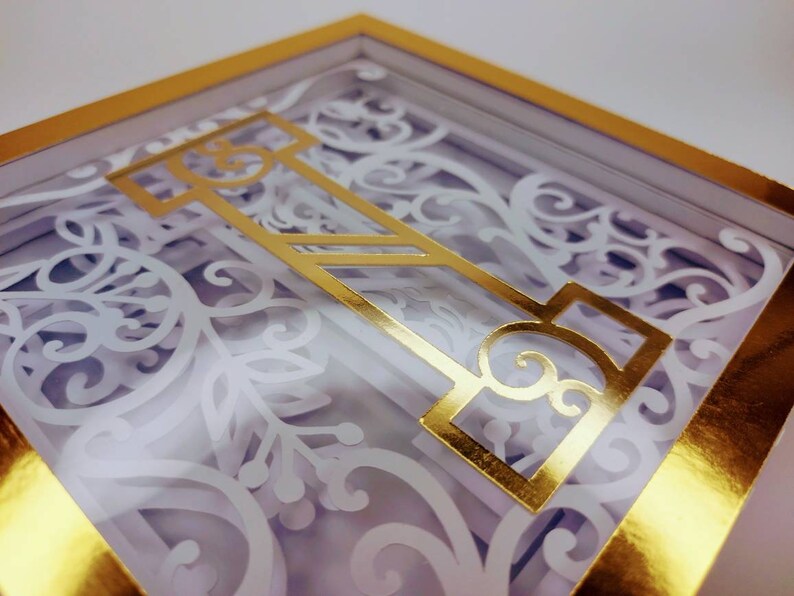 Letter I Shadow Box 3D Alphabet SVG Cut Files Cricut Letters - Etsy