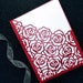 SVG Laser Cut Wedding Invitation Cesia Roses Cricut Envelope - Etsy