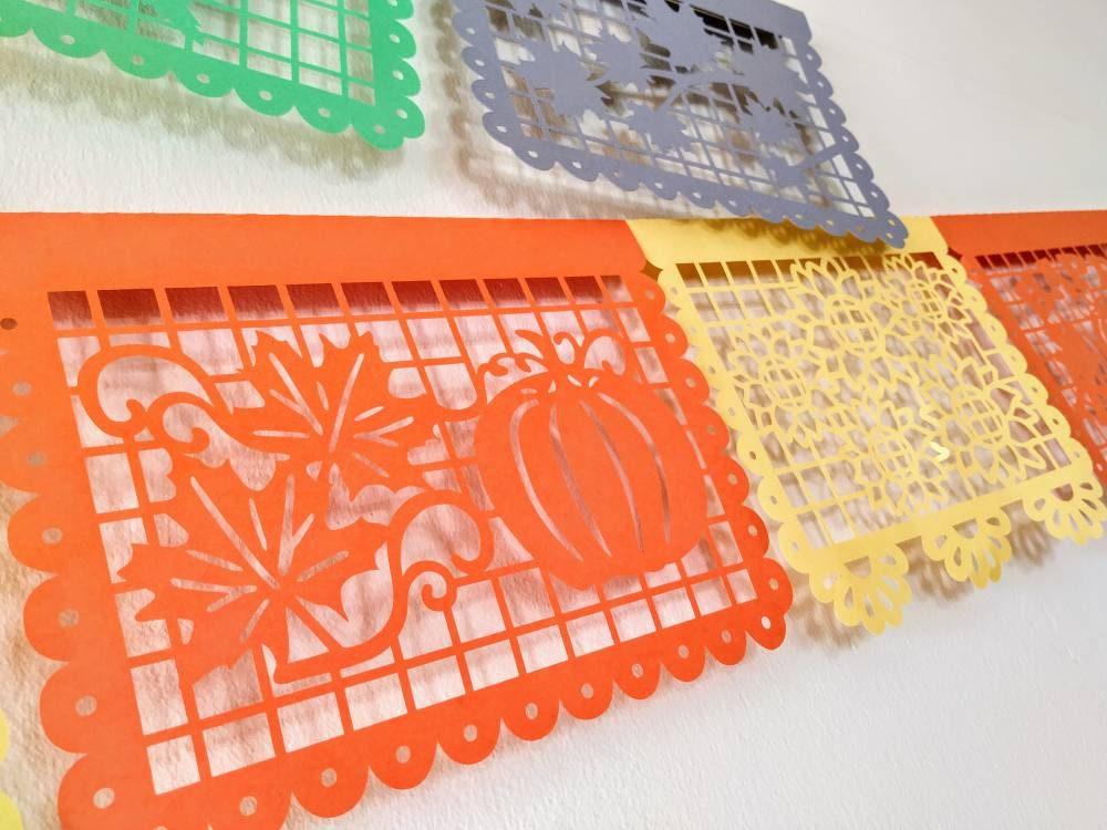 7 SVG Cut FILES Autumn Fall Banners Templates Cricut | Etsy