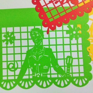 9 COCO SVG Files Templates Papel Picado for Cricut Party Decor Banners ...