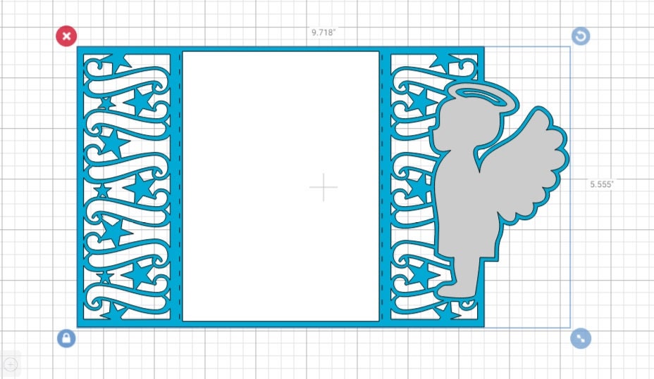 SVG FILE Templates Christening Baptism Mi Bautizo Angel Boy | Etsy
