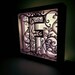 Letter F Shadow Box 3D Alphabet SVG Cut Files Cricut Letters Lightbox ...