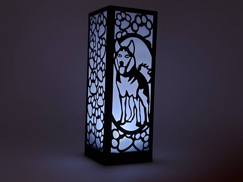 Husky Dog Lantern SVG Birthday Dog Dogs Lover Svg File SVG - Etsy