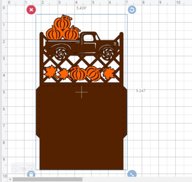 SVG Pumpkin Truck Card Fall Autumn Cricut Thanksgiving - Etsy