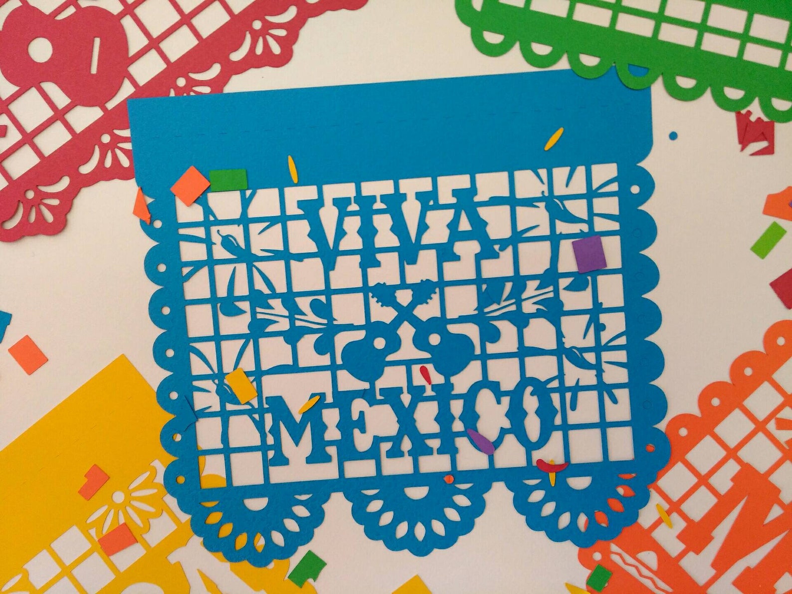 5 SVG PAPEL PICADO Coco Cut Files Templates Cricut Mexican - Etsy