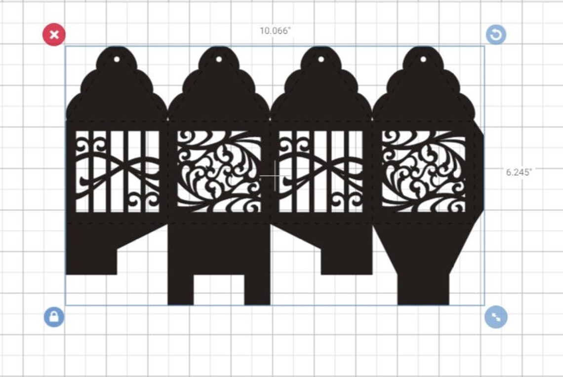 SVG Template Happy Birthday Favor Box Die Gift Boxes Cut | Etsy