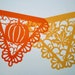 2 SVG Papel Picado Cutting Files Templates Thanksgiving Decor Cricut ...