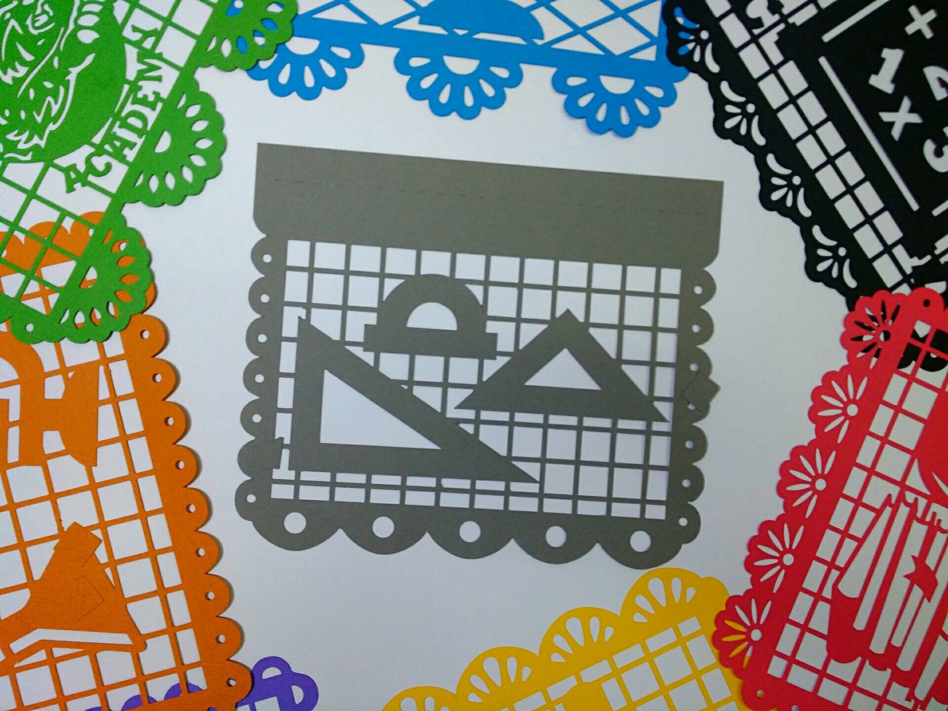 7 SVG Cricut Cut Files Papel Picado Banners COCO Silhouette | Etsy