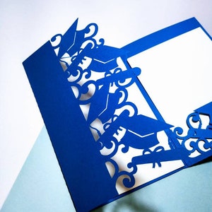 Graduation Invitation Card SVG Cut Files Template Class of 2026 Cricut ...