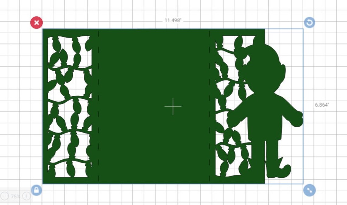 Elf SVG CRICUT Boy Elf Layered Svg Christmas Cards Template | Etsy