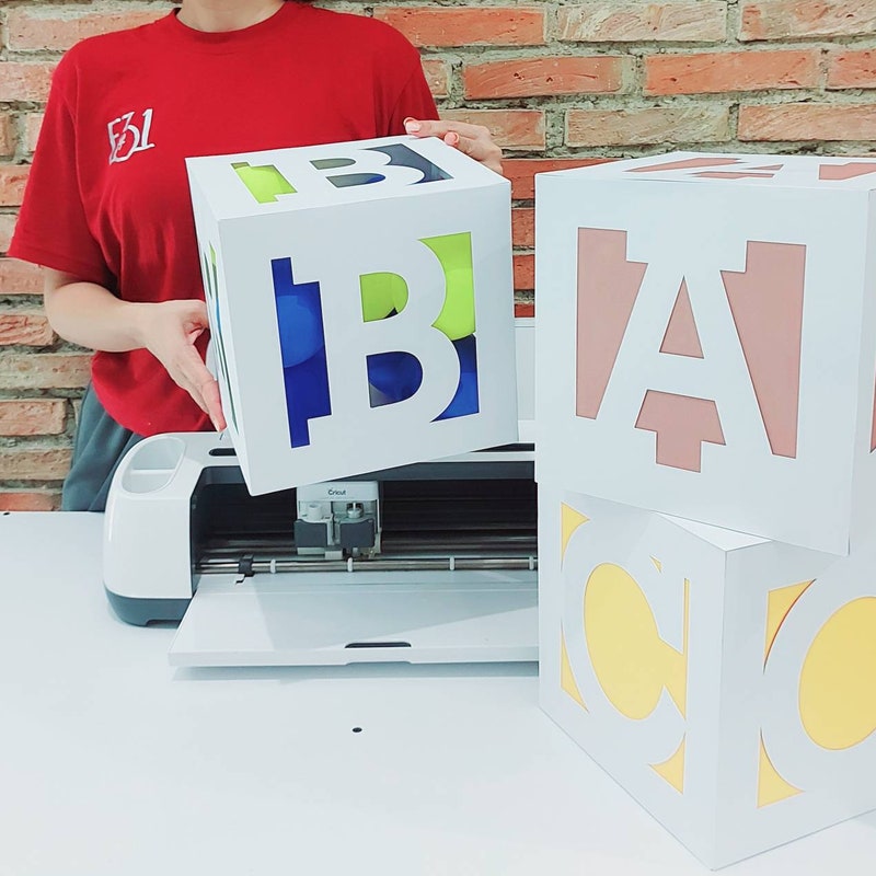 Large Box Letters - Etsy