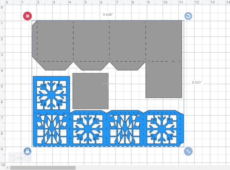 Cricut Gift Box Template Free