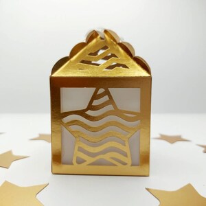 SVG Template Stars Favor Box Birthday Gifts Cricut Cut File Baby Shower ...