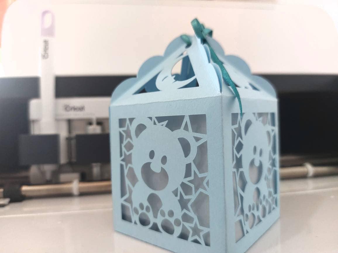 SVG Favor Box Baby Shower Cut Files Cricut Teddy Bear Gift Box | Etsy