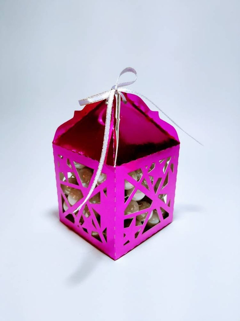 SVG Cut File Favor Box Templates Cricut Star Theme Party Gift - Etsy