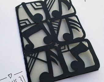 SVG Envelope Musical Invitation Template. Music Themed Party. | Etsy