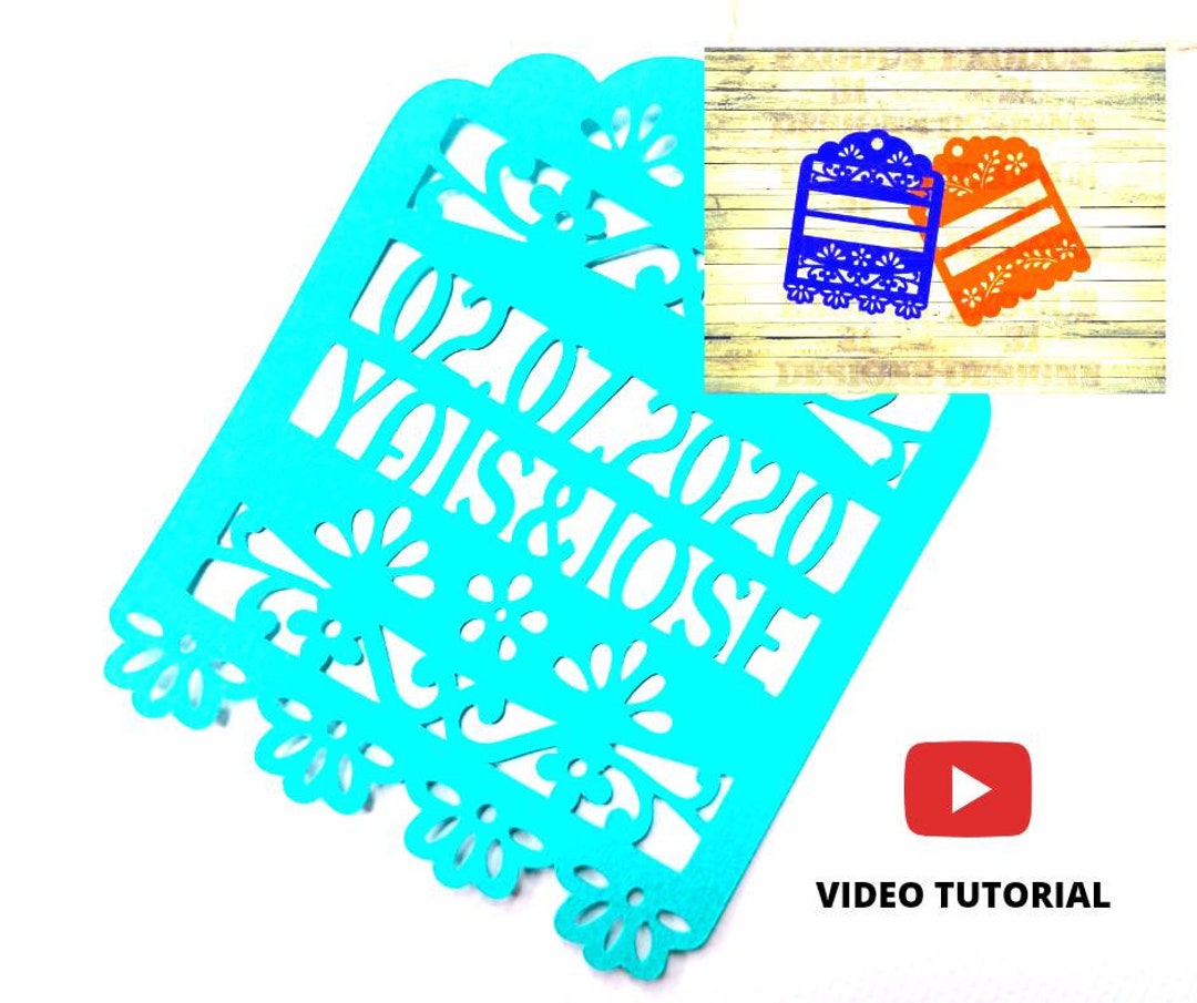 Customizable SVG Cut Files Templates Cricut Joy Tag Video Tutorial ...