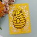 Spring Cards SVG Files Cricut Cut Files Bees Spring File Honeycomb ...