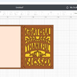 SVG Pumpkin Cut Files Cricut HAPPY THANKSGIVING Day Folder Card ...