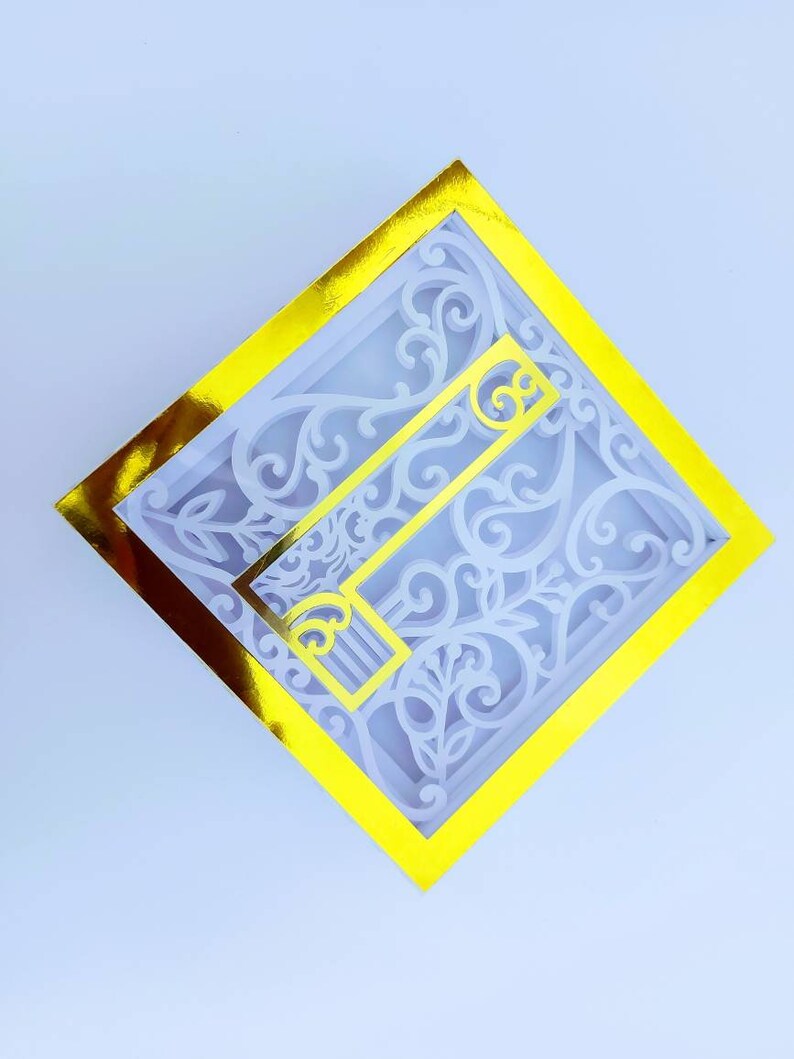 Letter L Shadow Box 3D Alphabet SVG Cut Files Cricut Letters | Etsy