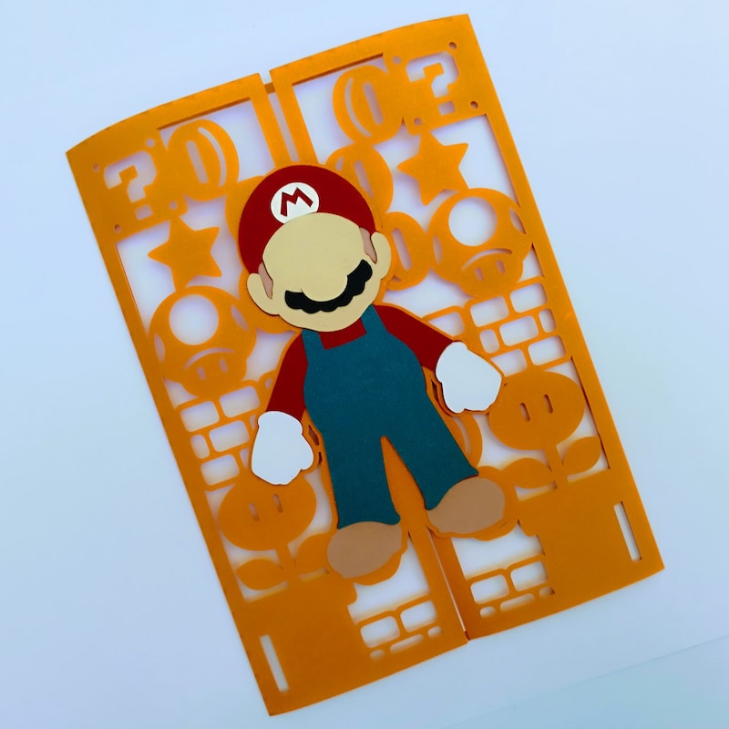 Nintendo Birthday Card - Etsy
