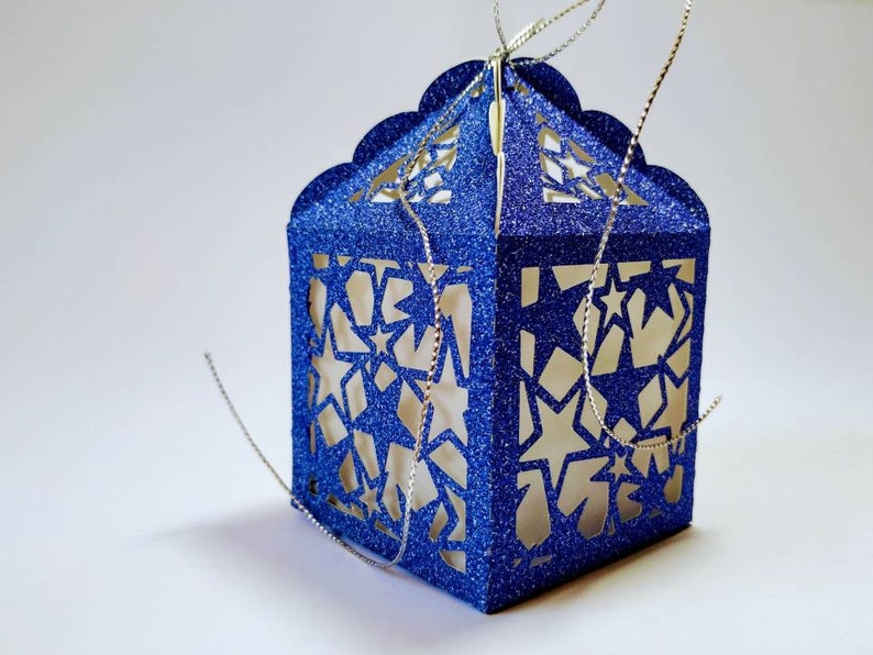 SVG Cut File Favor Box Stars Templates Cricut Star Theme Party - Etsy