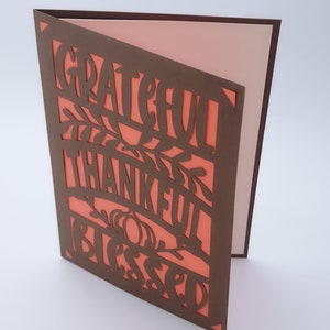 SVG Pumpkin Cut Files Cricut HAPPY THANKSGIVING Day Folder Card ...