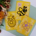 Bundle Set Bee Spring Cards SVG Files Cricut Cut Files Spring | Etsy