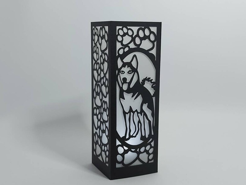 Husky Dog Lantern SVG Birthday Dog Dogs Lover Svg File SVG - Etsy