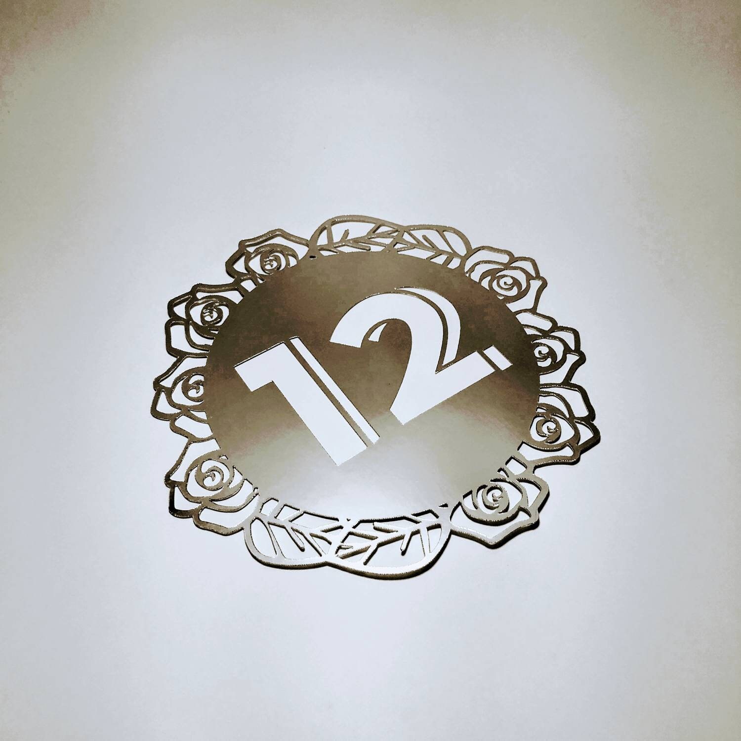 SVG Cut Files 1 to 35 Table Numbers Template Cricut Vector - Etsy