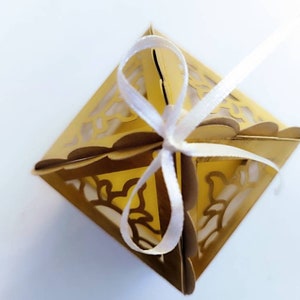 Favor Box 3D SVG Template Sun Gift Box Fairy Tales Grimm Brothers Girl ...