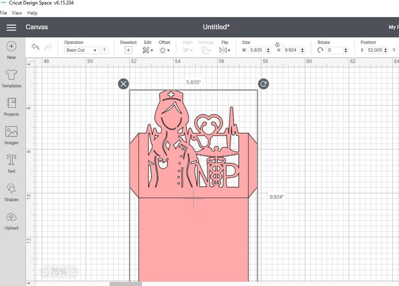 SVG Laser Cut Files Cricut Templates International Nurses Day - Etsy