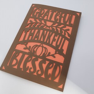 SVG Pumpkin Cut Files Cricut HAPPY THANKSGIVING Day Folder Card ...