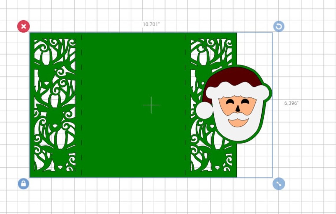 SVG Files Santa Claus TEMPLATES Cricut Merry Christmas Layered - Etsy