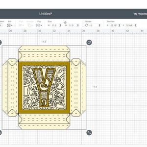 Letter Y Shadow Box 3D Alphabet SVG Cut Files Cricut Letters Lightbox ...