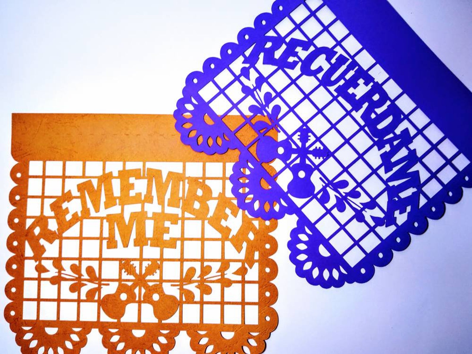 SVG File COCO Banner Remember Me Recuerdame Template Cricut - Etsy