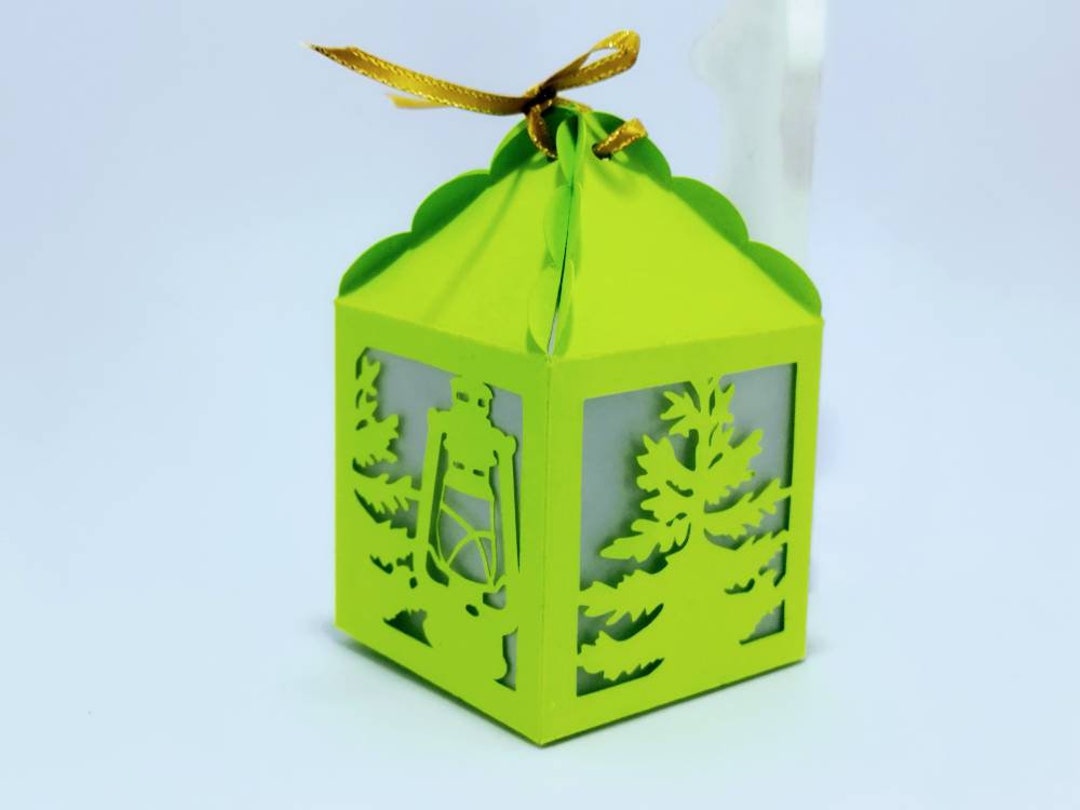 SVG Favor Box Template Cricut Wedding Camping Gift Boxes Svg Cricut Cut ...