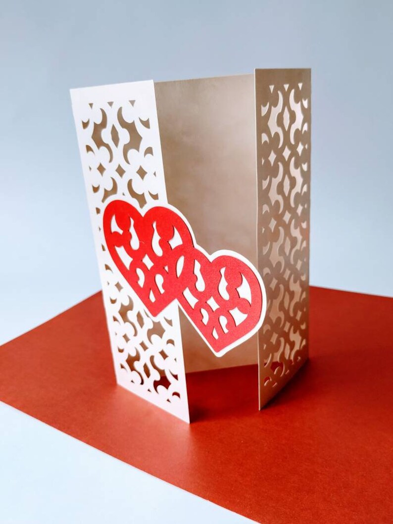 Laser Cut Wedding Invitation Template SVG Cricut Cut File - Etsy